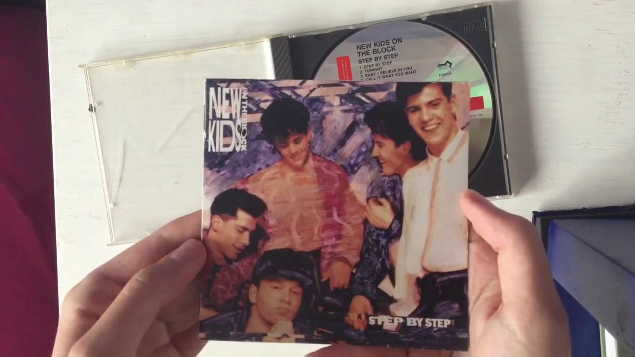 New Kids On The Block - Step By Step (CD Unboxing) - YouTube