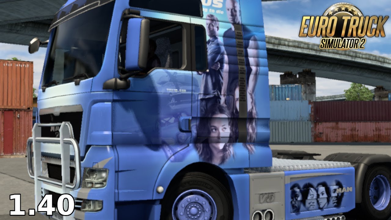 (ETS2 1.40) Fast & Furious SKIN (TOP SKIN) | Euro Truck Simulator 2 Mod ...