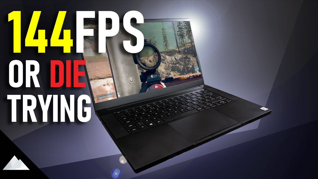 144 FPS on a 144Hz Laptop… or die trying! - YouTube