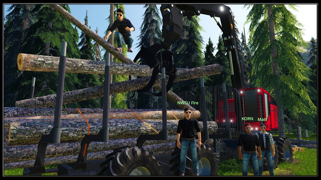 The Day of The Forwarder - Logging Crew 119 - Farming Simulator 2019 ...
