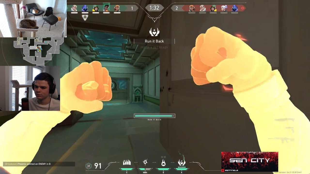 PRO PLAYER SEN SICK SHOWING HIS INSANE PHOENIX - VALORANT RANKED ...
