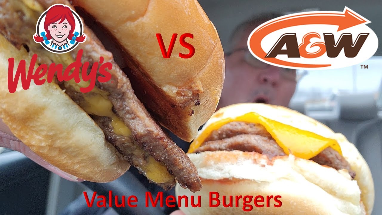 Review -Value Menu Options. Wendy's Double Stack VS A&W's Double Buddy ...