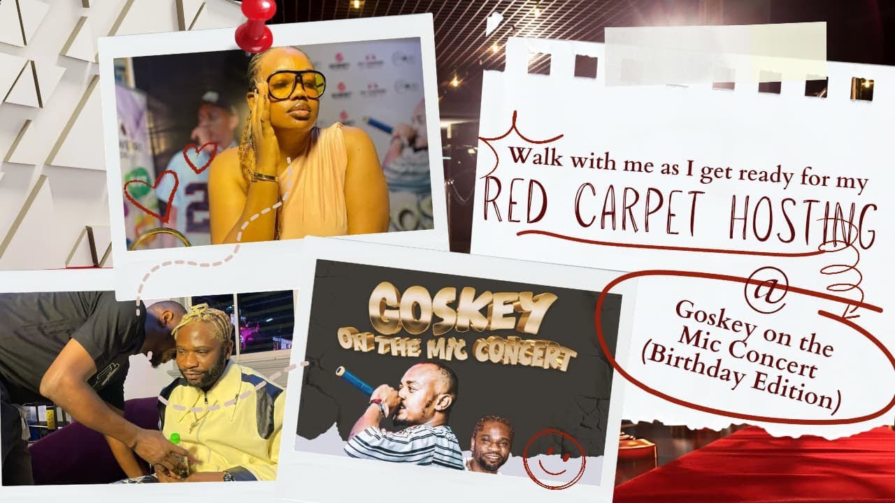 Red carpet host at Goskey on the mic concert (birthday edition) - YouTube