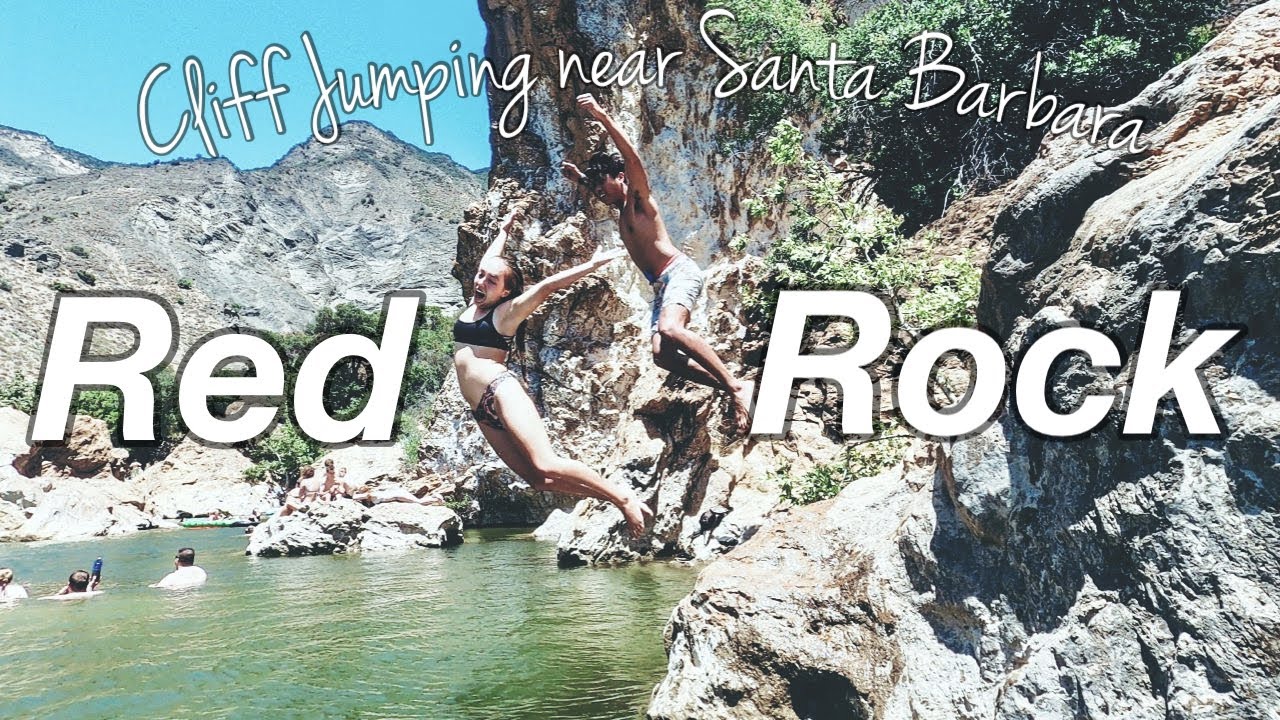 Cliff Jumping | Red Rock (Santa Barbara) - YouTube