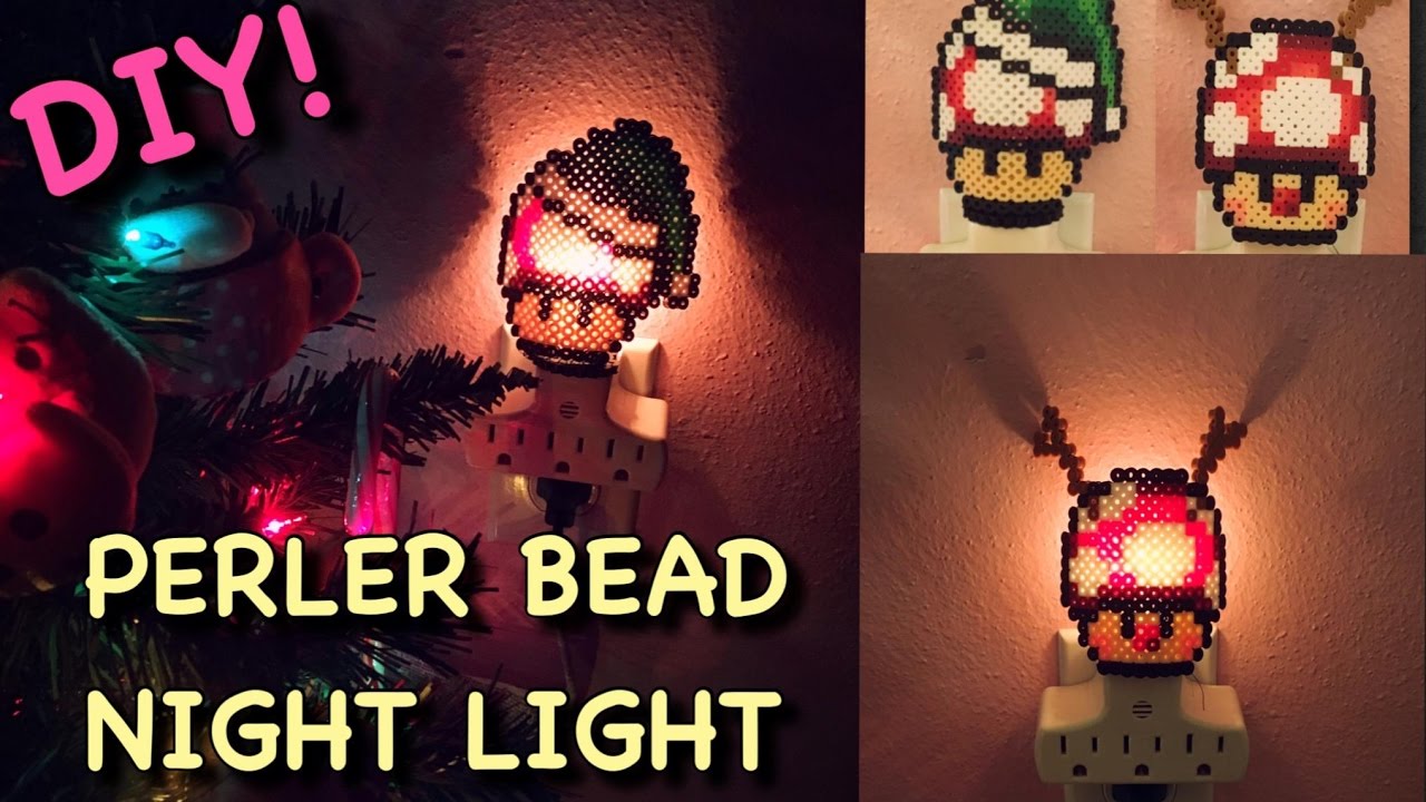 Perler Bead Night Light! - YouTube
