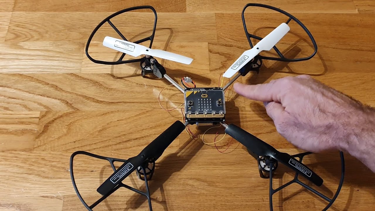 Drone:bit - prima ta drona programabila cu micro:bit! - YouTube