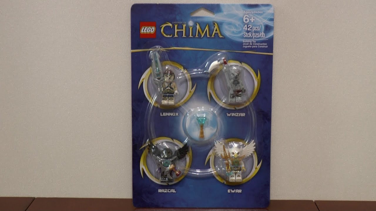 LEGO Chima 850779 Minifigure Accessory Set - YouTube