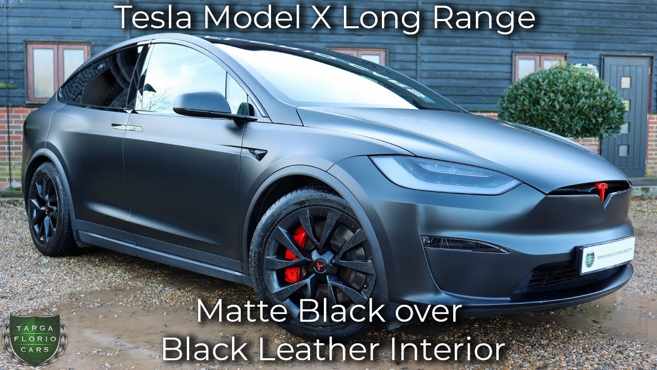 Tesla Model X Long Range registered January 2024 (73) finished in Matte ...