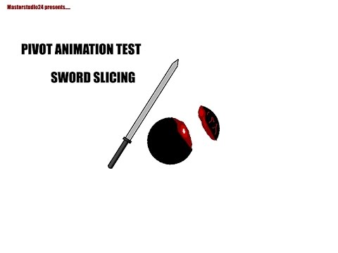 Pivot animation | Sword slicing test - YouTube