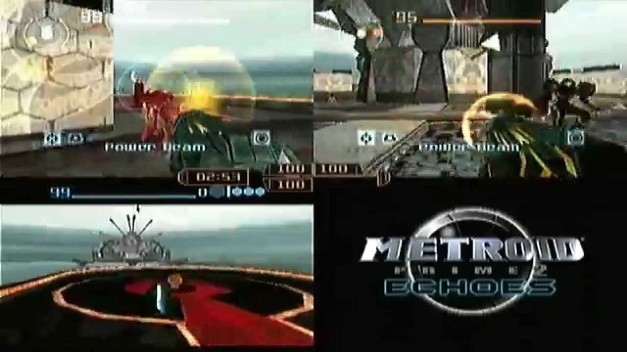 Metroid Prime 2: Echoes (GCN) Multiplayer Madness - YouTube