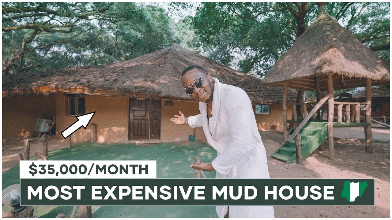 Living in the Most Luxurious Mud House in Africa - YouTube
