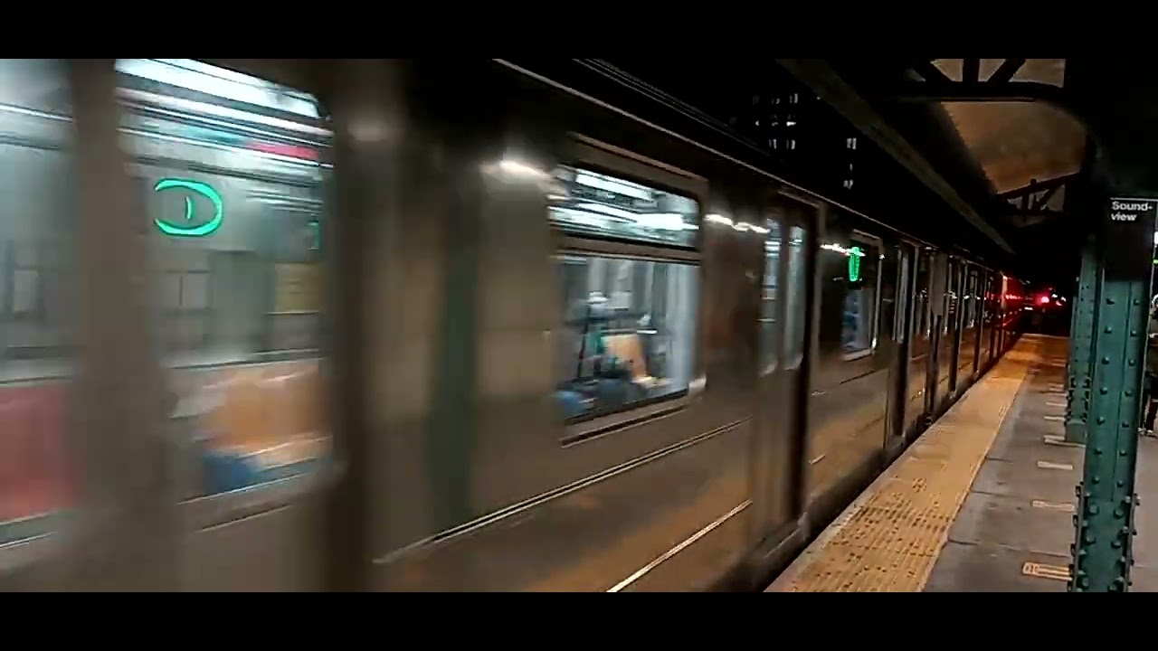 Parkchester Bound 6 Local Train (R62A) Departs Morrison Avenue ...