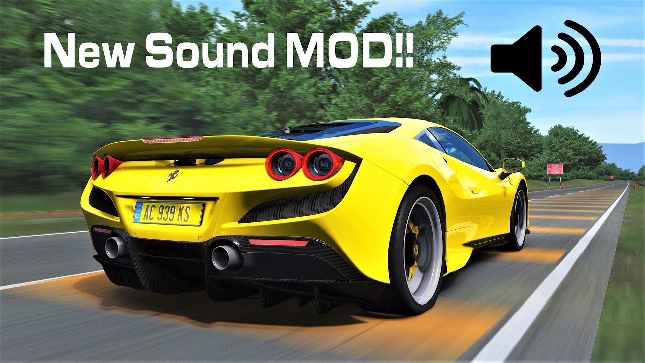 Ferrari F8 Tributo New Sound Mod CSP 1.8 | Assetto Corsa - YouTube