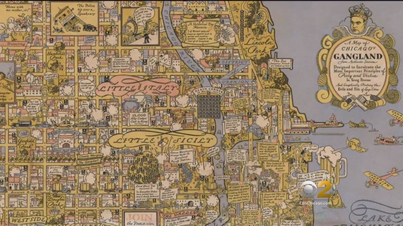Mob Map Set To Fetch Thousands at Auction - YouTube