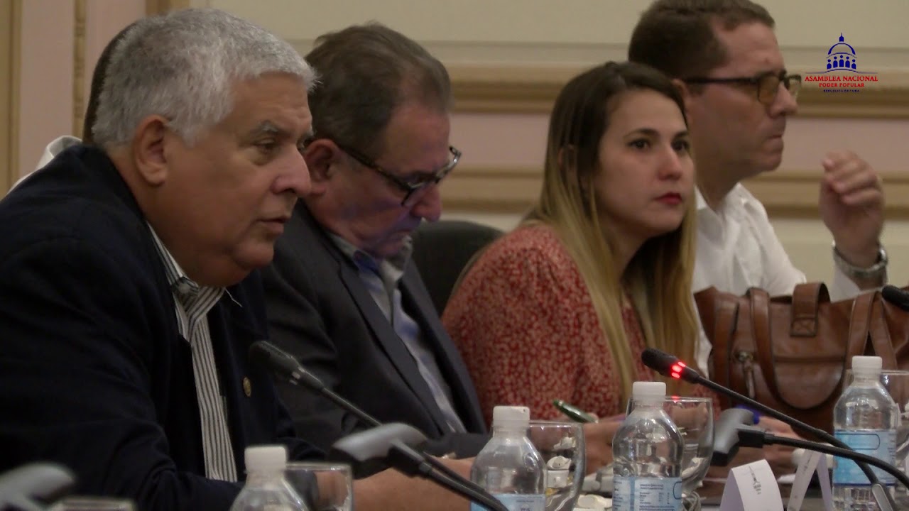 Intercambia Esteban Lazo con embajadores del Caribe en #Cuba - YouTube