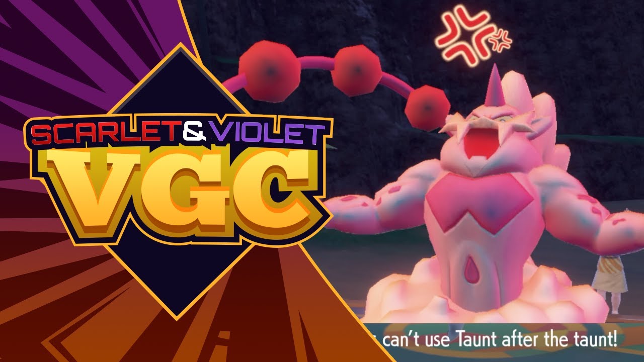 You can't Taunt the Taunt! Pokémon Scarlet/Violet VGC Battles ...