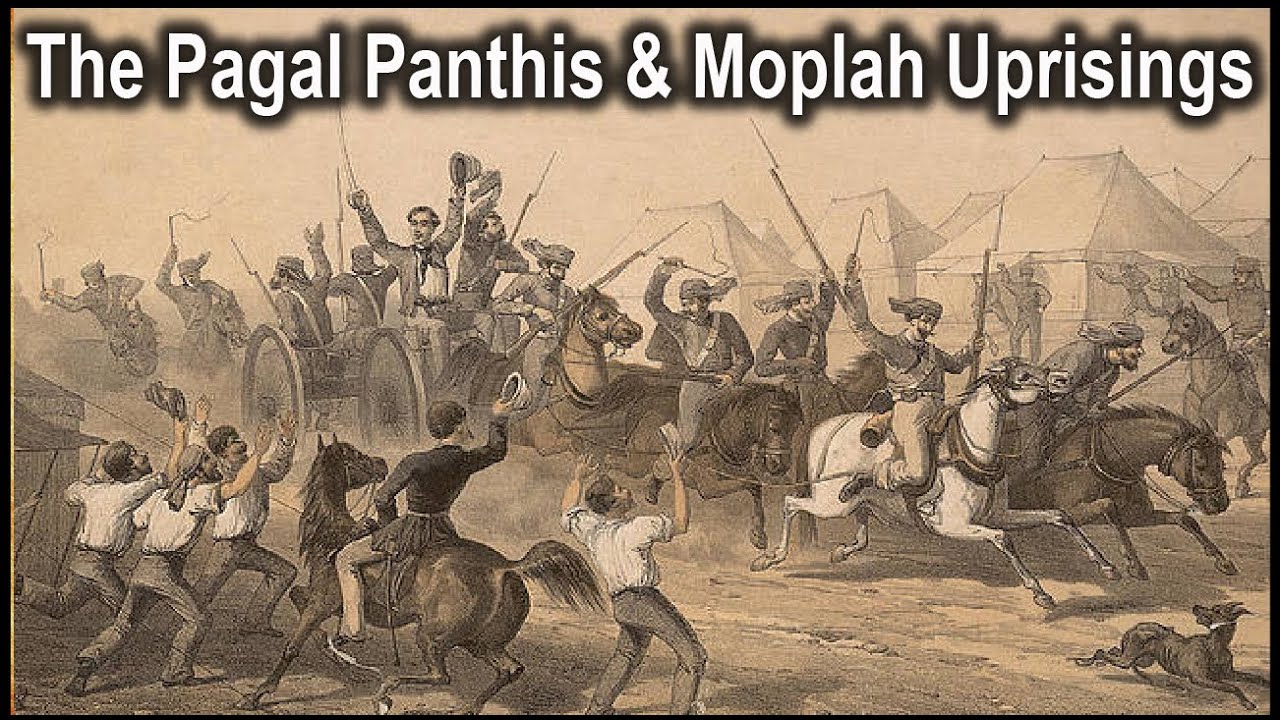 The Pagal Panthis & Moplah Uprisings | Peasant Movements with Religious ...