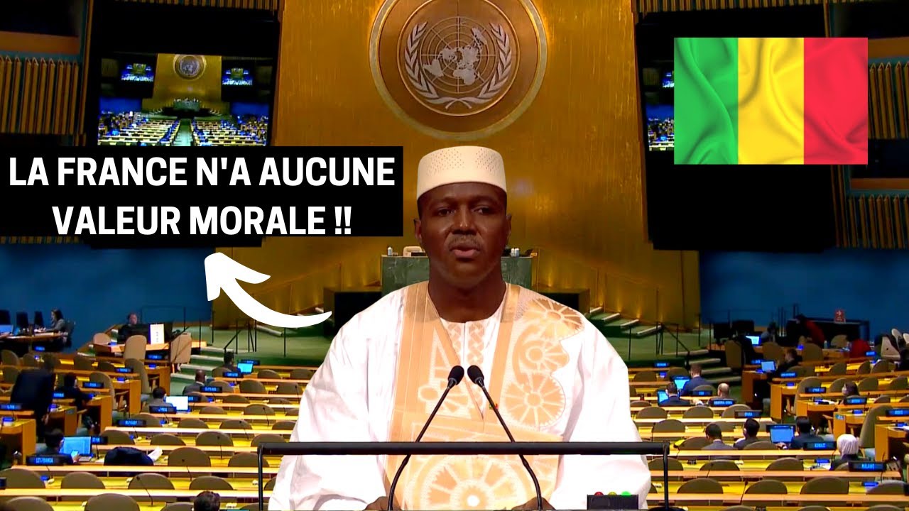 ONU: Le Premier Ministre du MALI Abdoulaye Maïga dit des vérités ...
