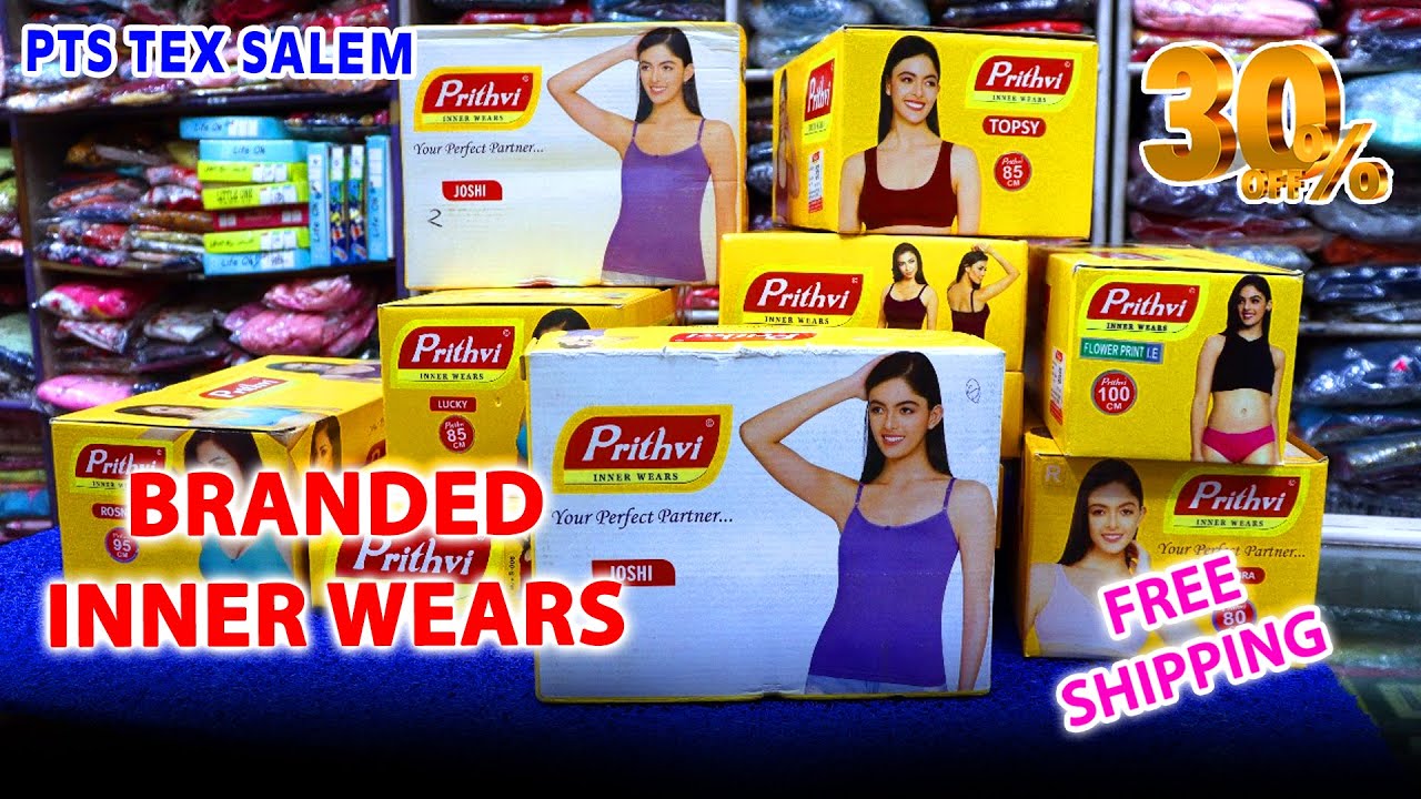 BRANDED INNER WEARS | WHOLESALE | PTS TEX SALEM - YouTube