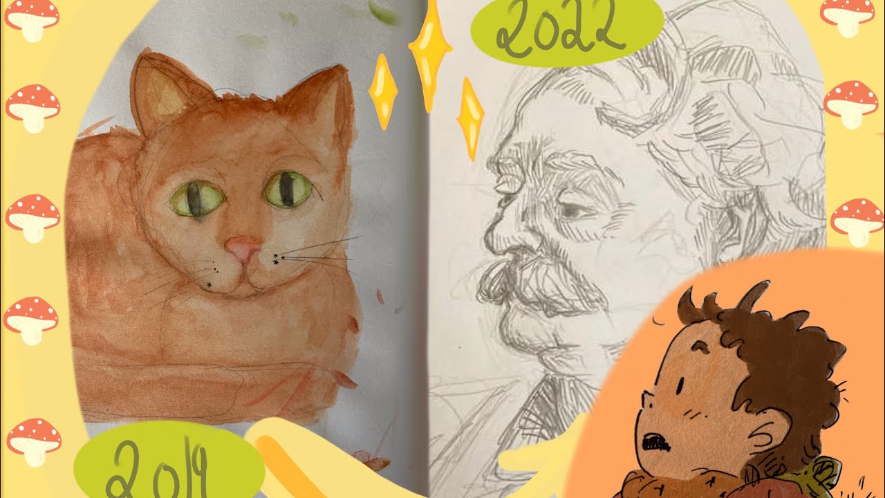 Ma progression en dessin et quelques conseils - YouTube