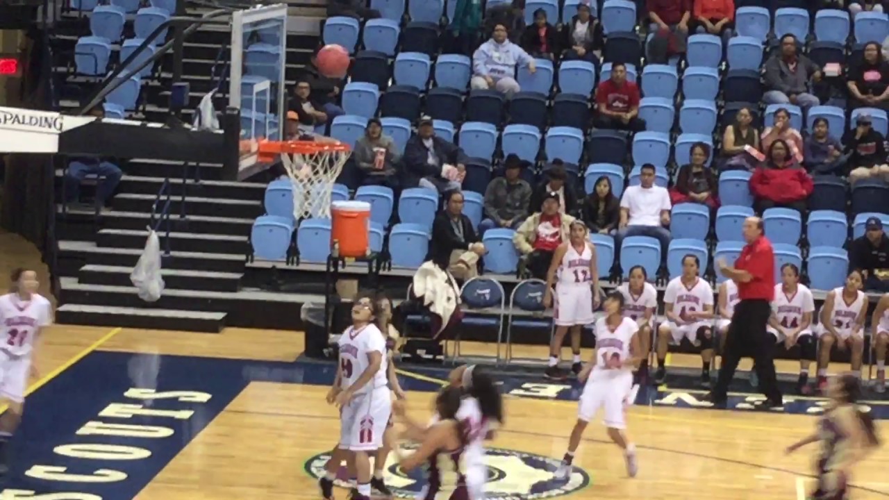 3A State Girls Basketball #4 Holbrook Roadrunners Vs #13 Winslow ...