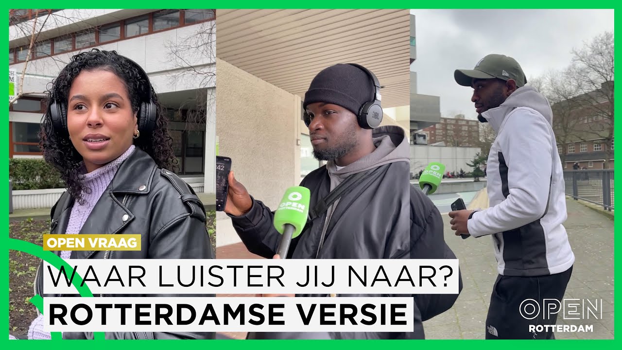 Waar luister jij naar? | OPEN VRAAG - YouTube