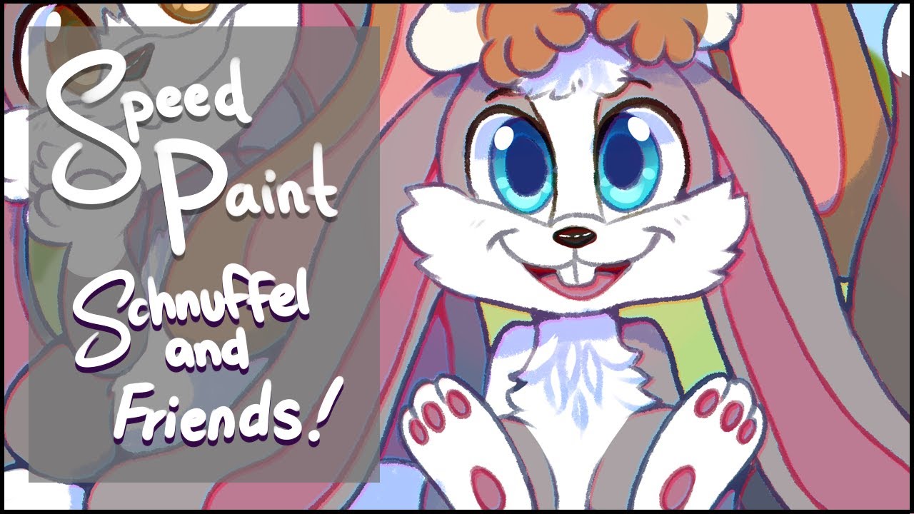 SpeedPaint -- Schnuffel and Friends! - YouTube