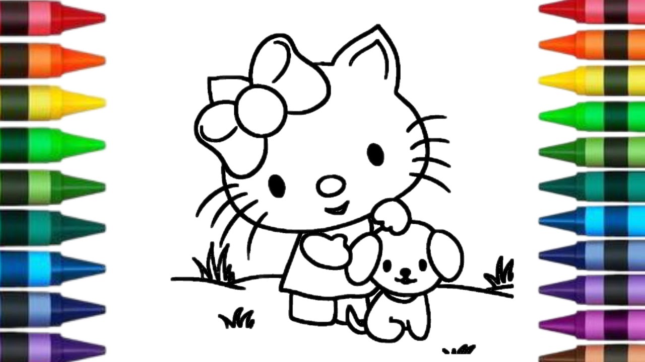 hello kitty and friends reading book 📚📖| how to draw hello kitty and ...