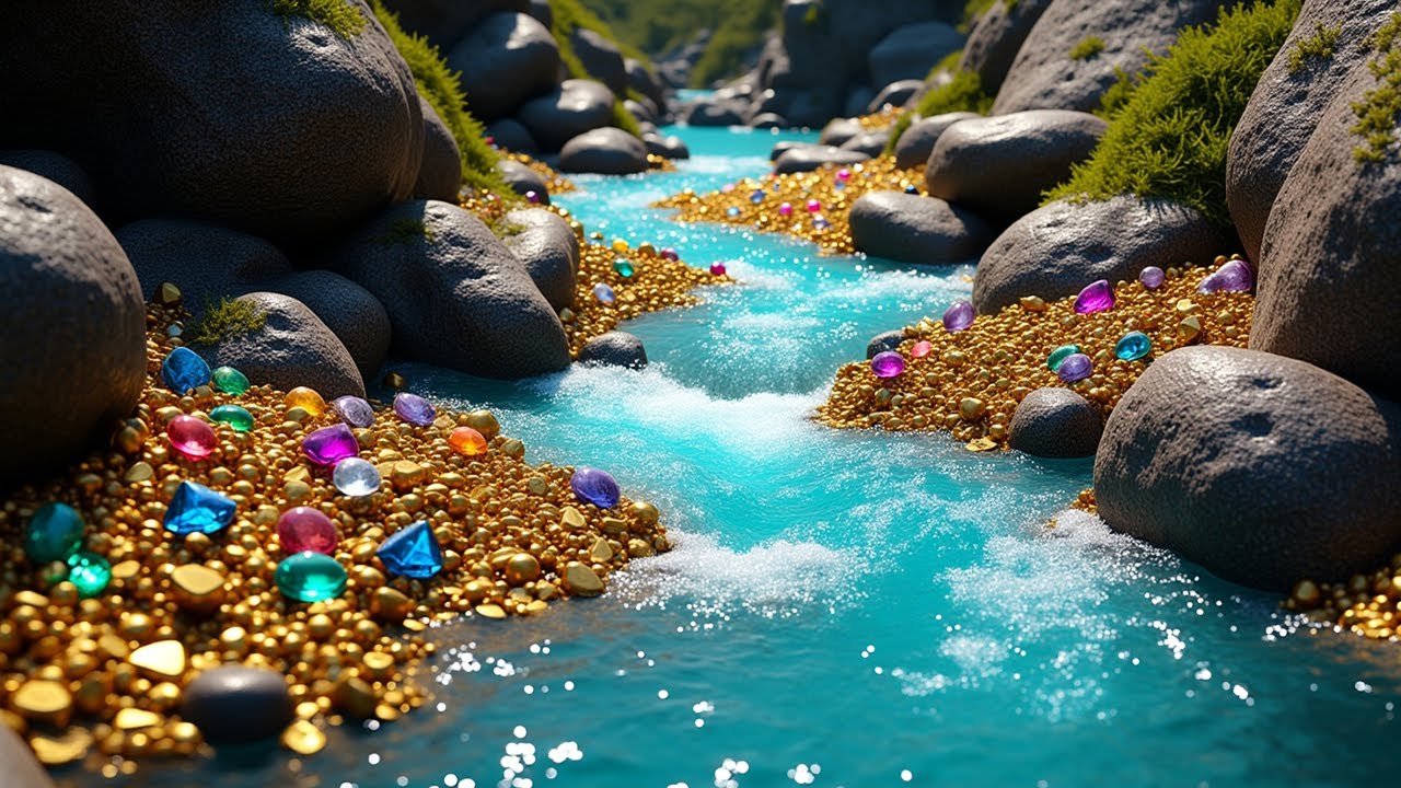 Unbelievable Beach Discovery: Gold Nuggets & Rare Gems in Sand of river ...