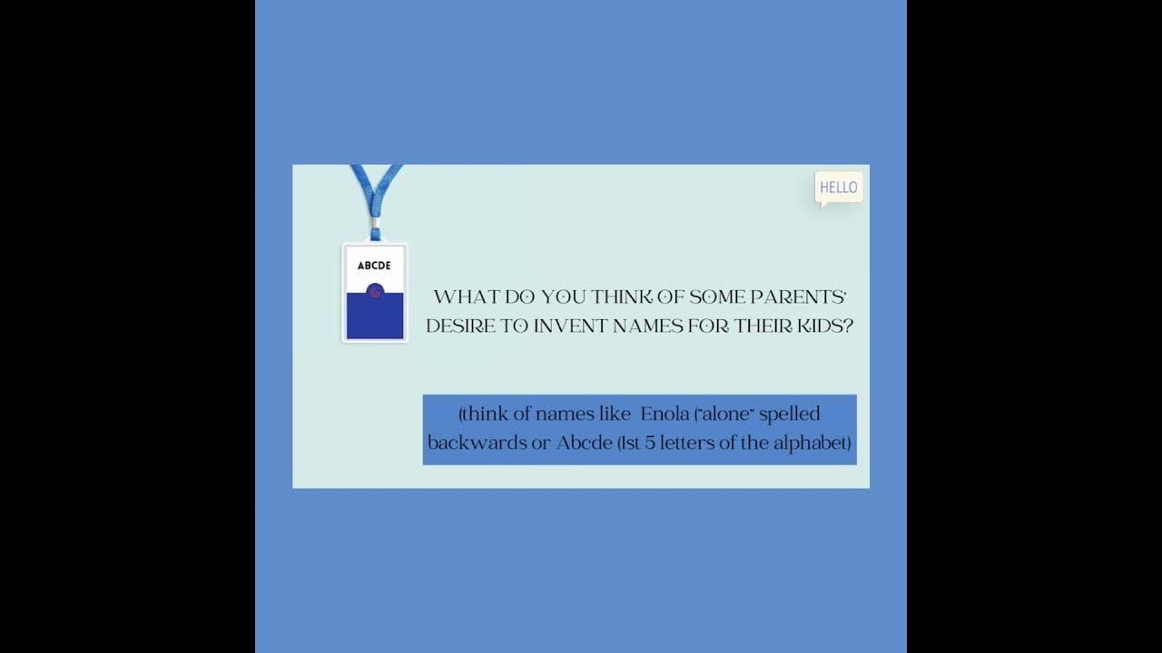 Names ESL Discussion Questions YouTube names-esl-discussion-questions-youtube