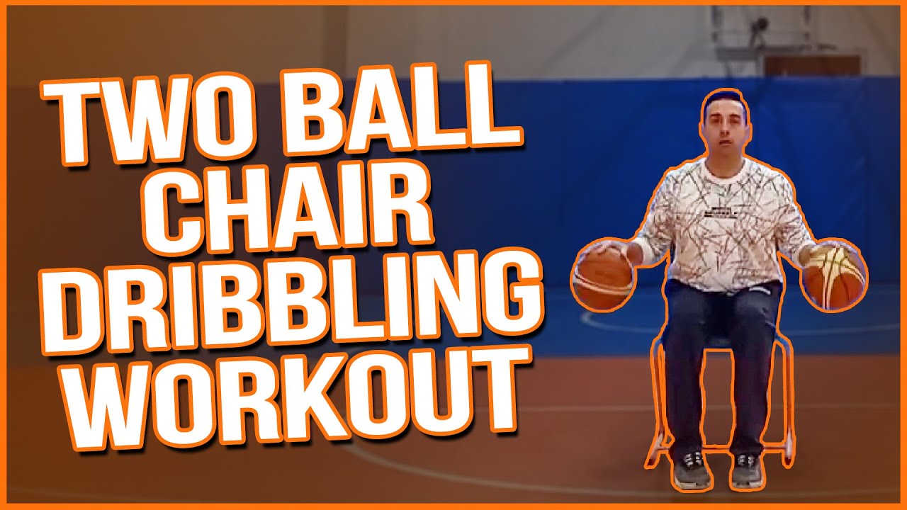 TWO BALL CHAIR DRIBBLING WORKOUT I Chair Drill Ball hand ling for Pros ...