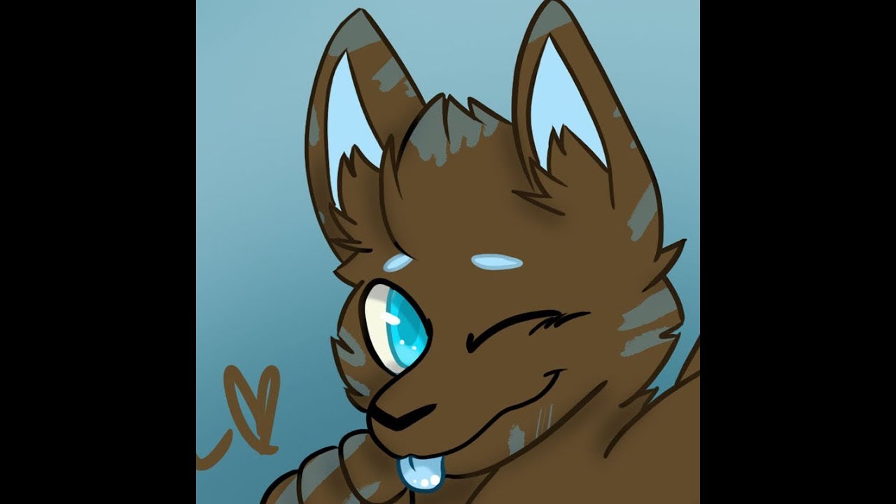 mocha-fursona speedpaint - YouTube