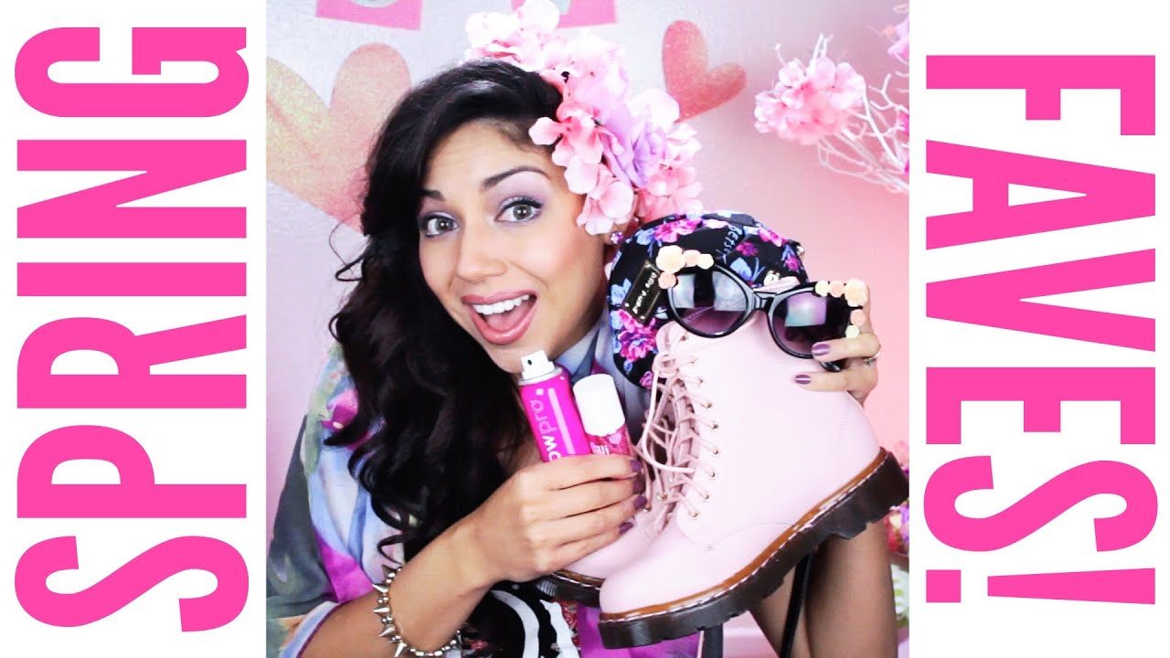 My Spring Favorites! | Charisma Star - YouTube
