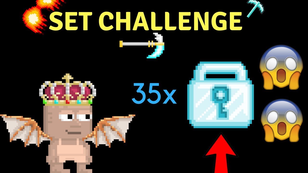 Growtopia | 35 DL set challenge! - YouTube