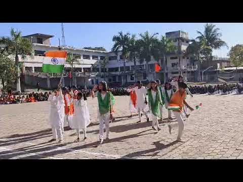 Saint Harkewal Vidya Peeth Dance Vande Mataram - YouTube