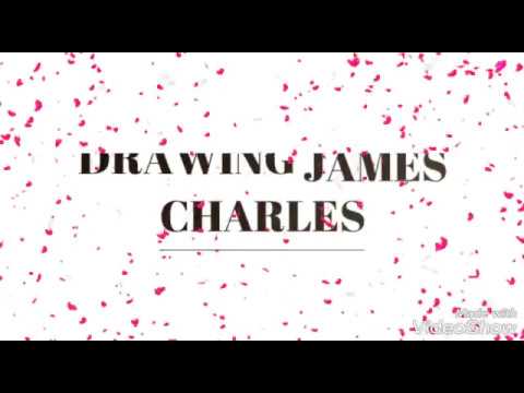 JAMES CHARLES speed drawing | 👗fashion pencils - YouTube