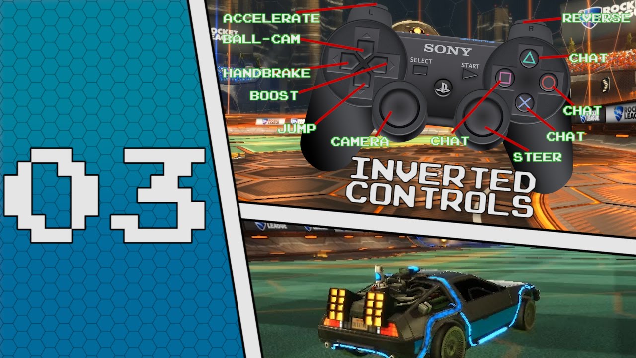 Inverted Controls | Rocket League Challenges - YouTube
