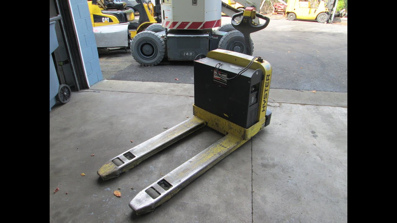 FOR SALE!! Hyster W40Z Electric Pallet Jack Fork Truck 24v - 4klbs ...