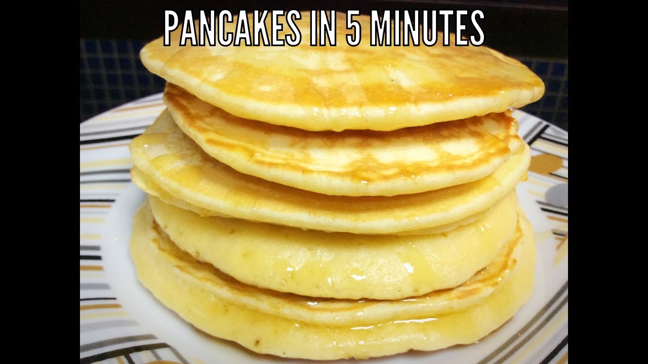 HOW TO MAKE EASY PANCAKES/ PANCAKE RECIPE/ QUICK RECIPE/ EASY PANCAKE ...