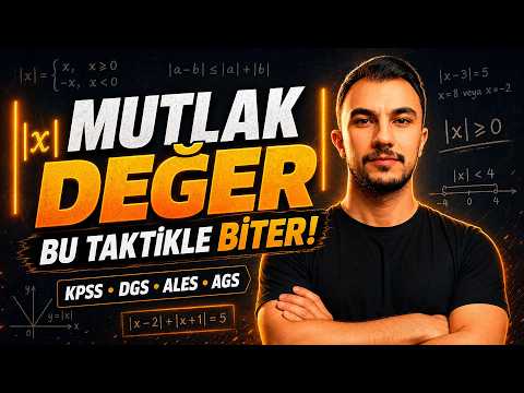 Cebir Soru Bankası Çözümleri | 8. Bölüm: Mutlak Değer