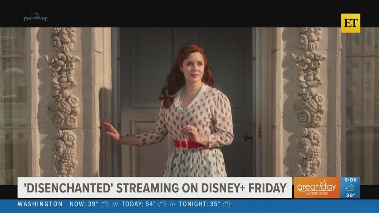 Catching up with Amy Adams and the cast of 'Disenchanted' - YouTube
