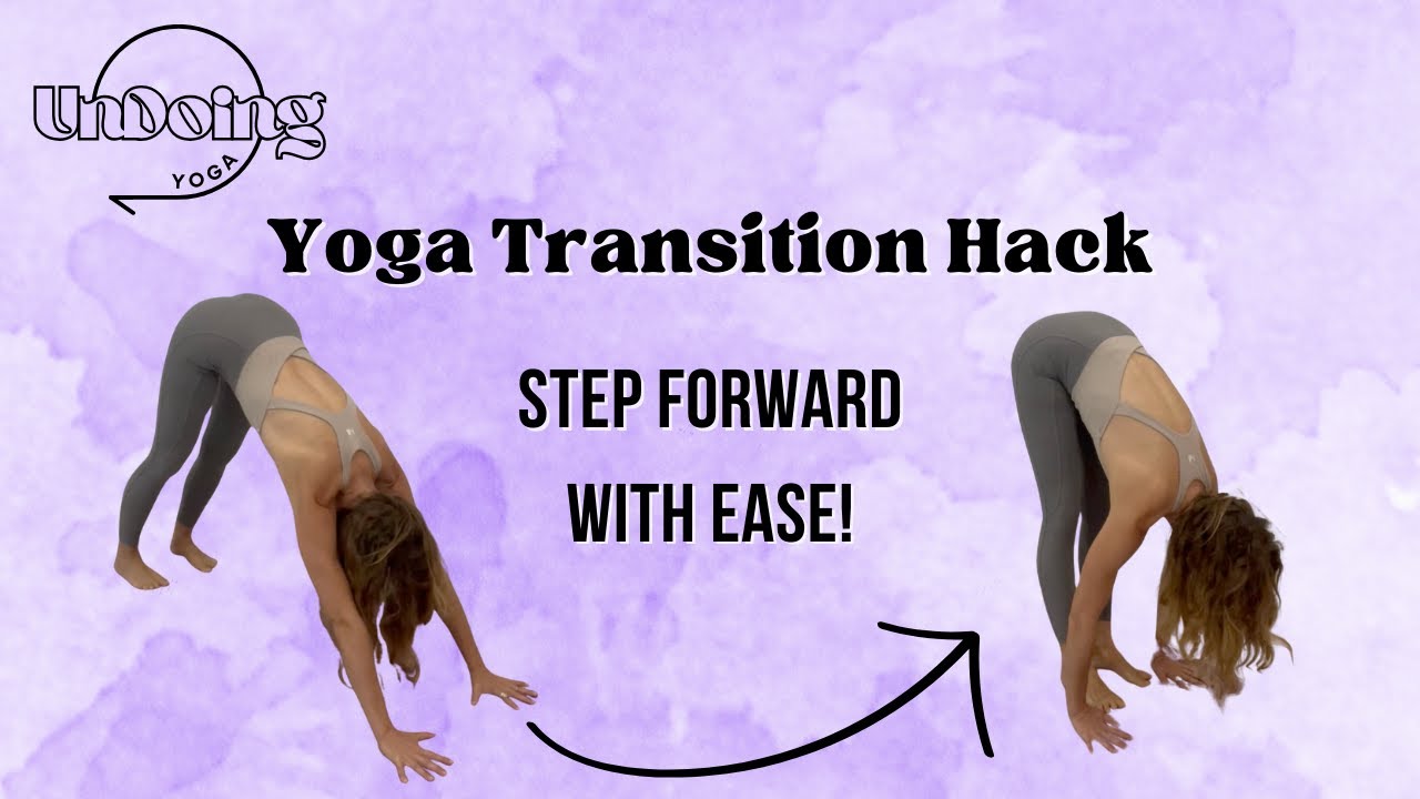 From Down Dog to Forward Fold | Yoga Teacher Tip - YouTube