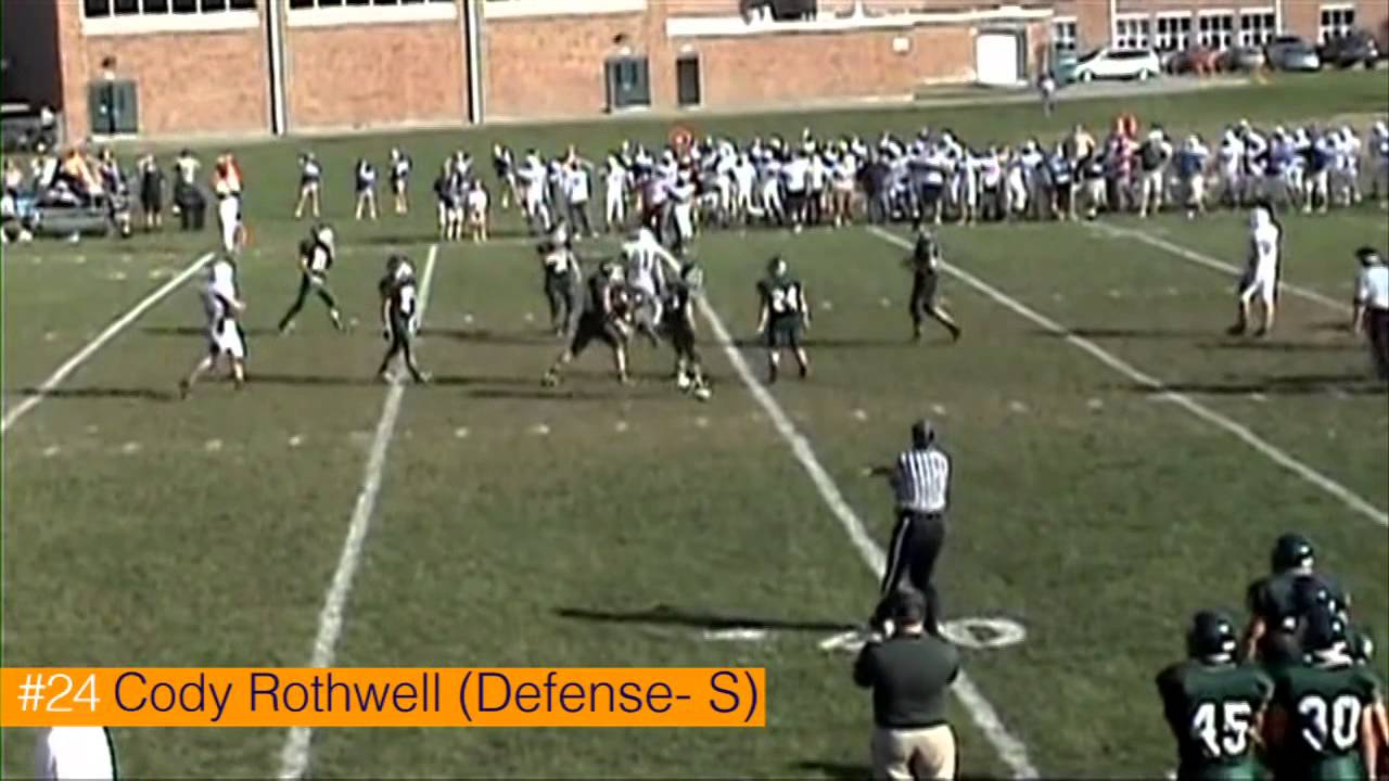 Cody Rothwell : Football Highlights 2012 - YouTube