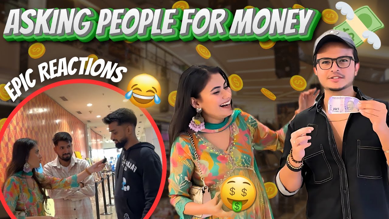 Asking Strangers for Money | Epic Reactions😱 - YouTube