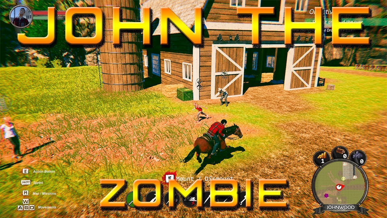 John The Zombie Gameplay PC ( 1080p 60fps ) - YouTube
