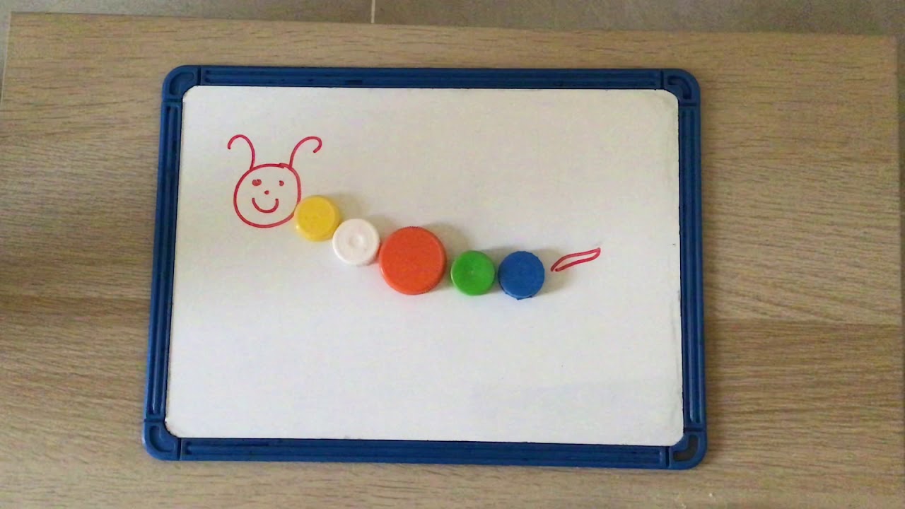 La position d’un objet dans un rang - Classes de maternelle - YouTube