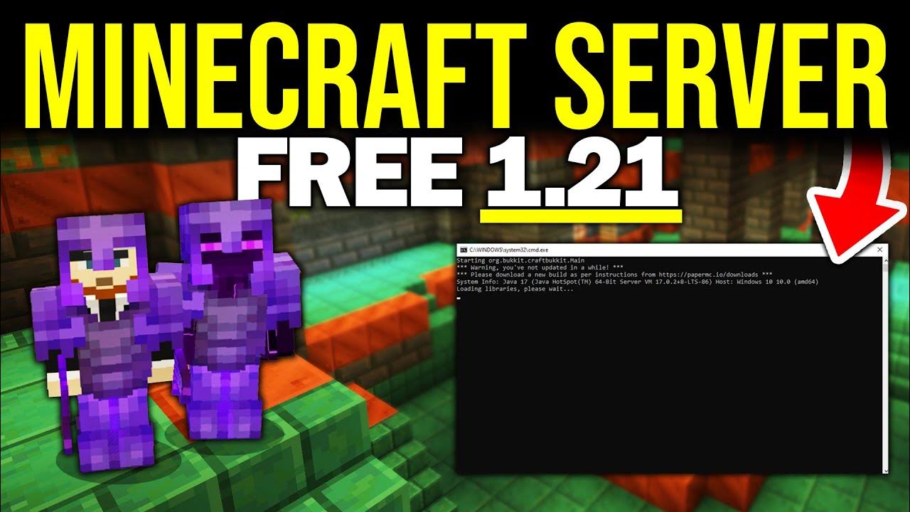 How To Make a Minecraft Server 1.21 (Play Java with Friends Free) (PC ...