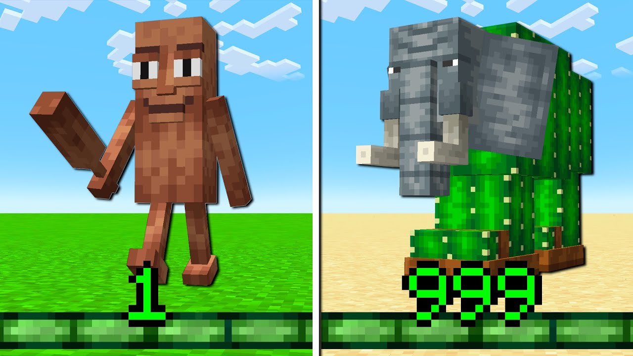 ACADA NIVEL DE XP VIRO UM ITALIAN BRAINROT no MINECRAFT - YouTube