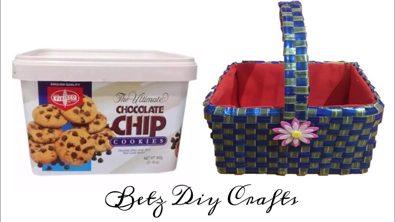 DIY RECYCLE PLASTIC STRAW BASKET I PROJECT IN ARTS I BETZ DIY CRAFTS ...