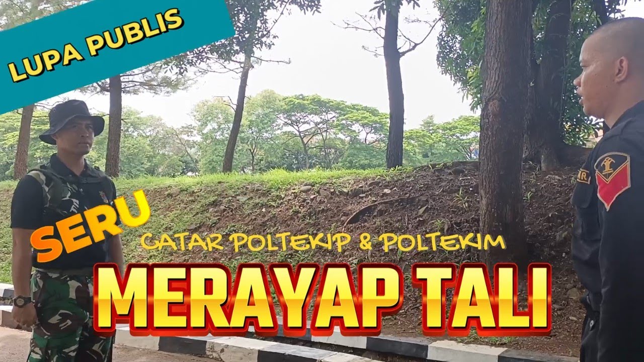 CATAR MERAYAP TALI - YouTube